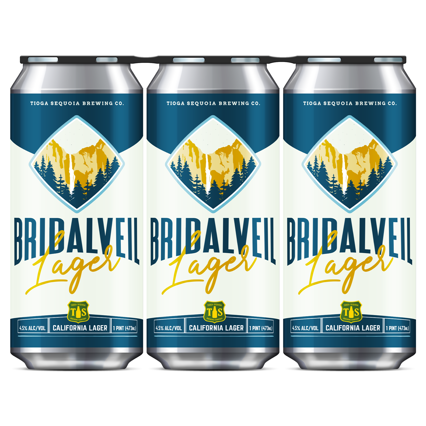 6pk Bridalveil Lager | Tioga-Sequoia Brewing Co.