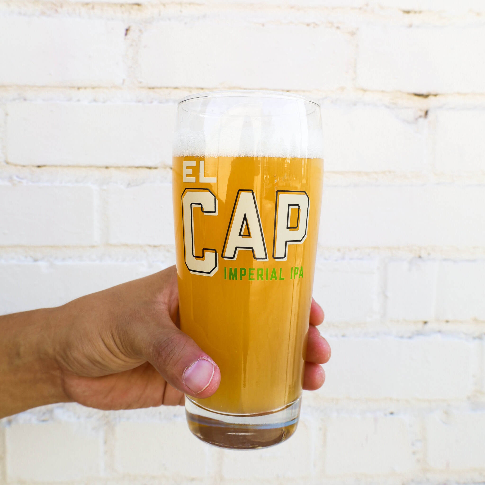 20oz El Cap Pub Glass | Tioga-Sequoia Brewing Co.