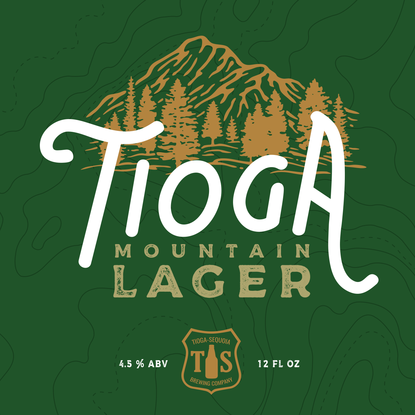 24pk Tioga Mountain Lager | Tioga-Sequoia Brewing Co.