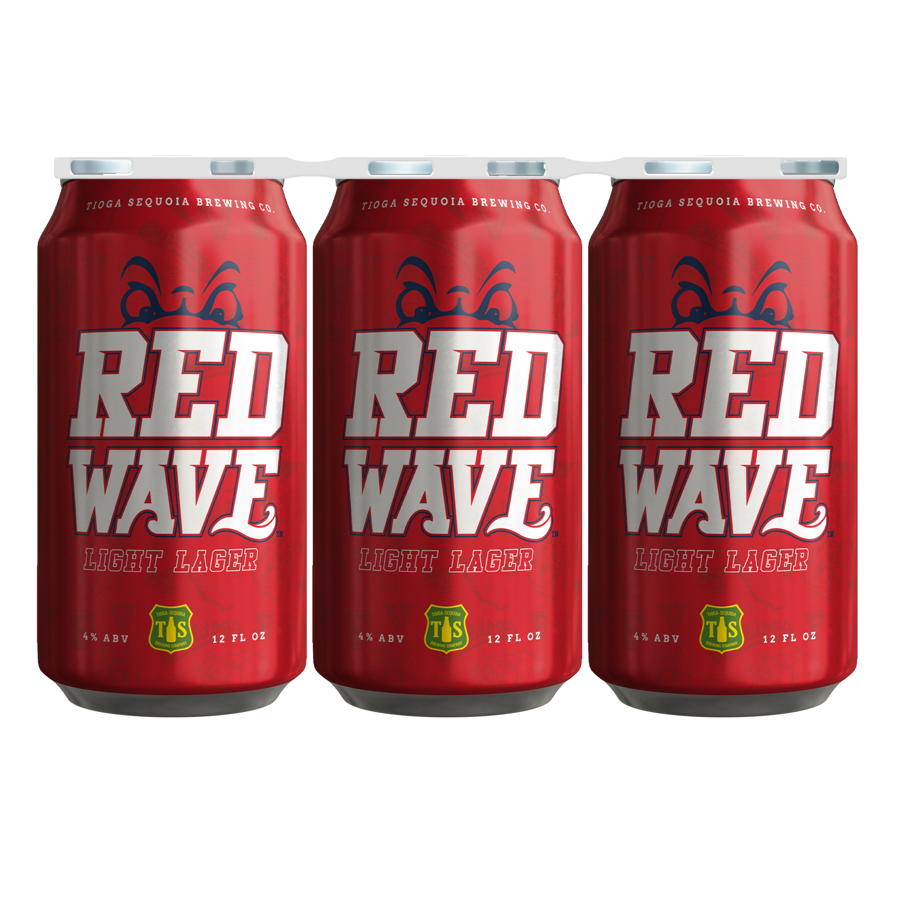 6pk Red Wave Light Lager | Tioga-Sequoia Brewing Co.