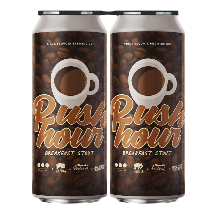 4pk Rush Hour Coffee Stout | Tioga-Sequoia Brewing Co.